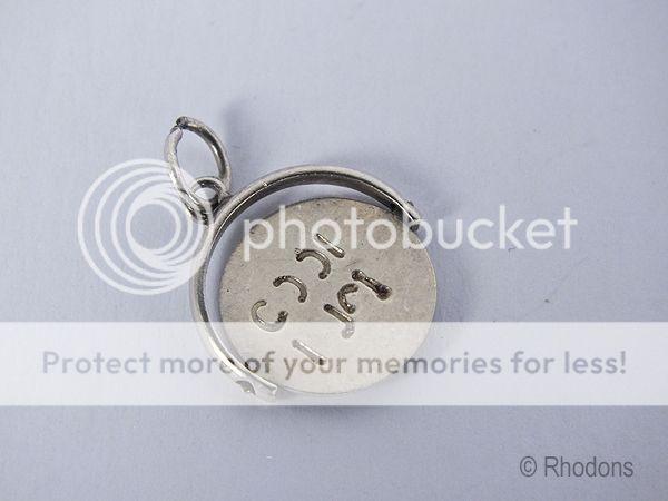 Sterling Silver Good Luck Spinner Bracelet Charm | Antique Vintage ...