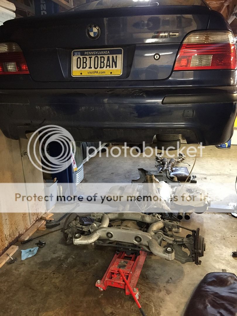 Complete Rear Subframe Removal | BMW M5 Forum and M6 Forums